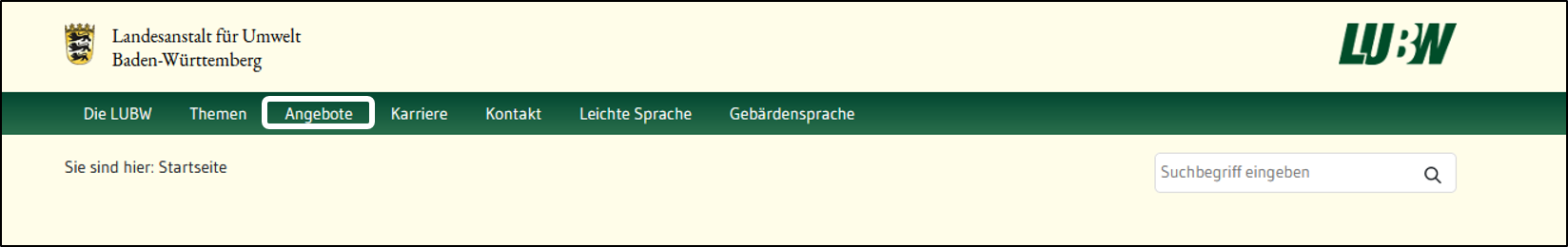 Wie können Sie diese Internet·seite bedienen? - Landesanstalt für ...